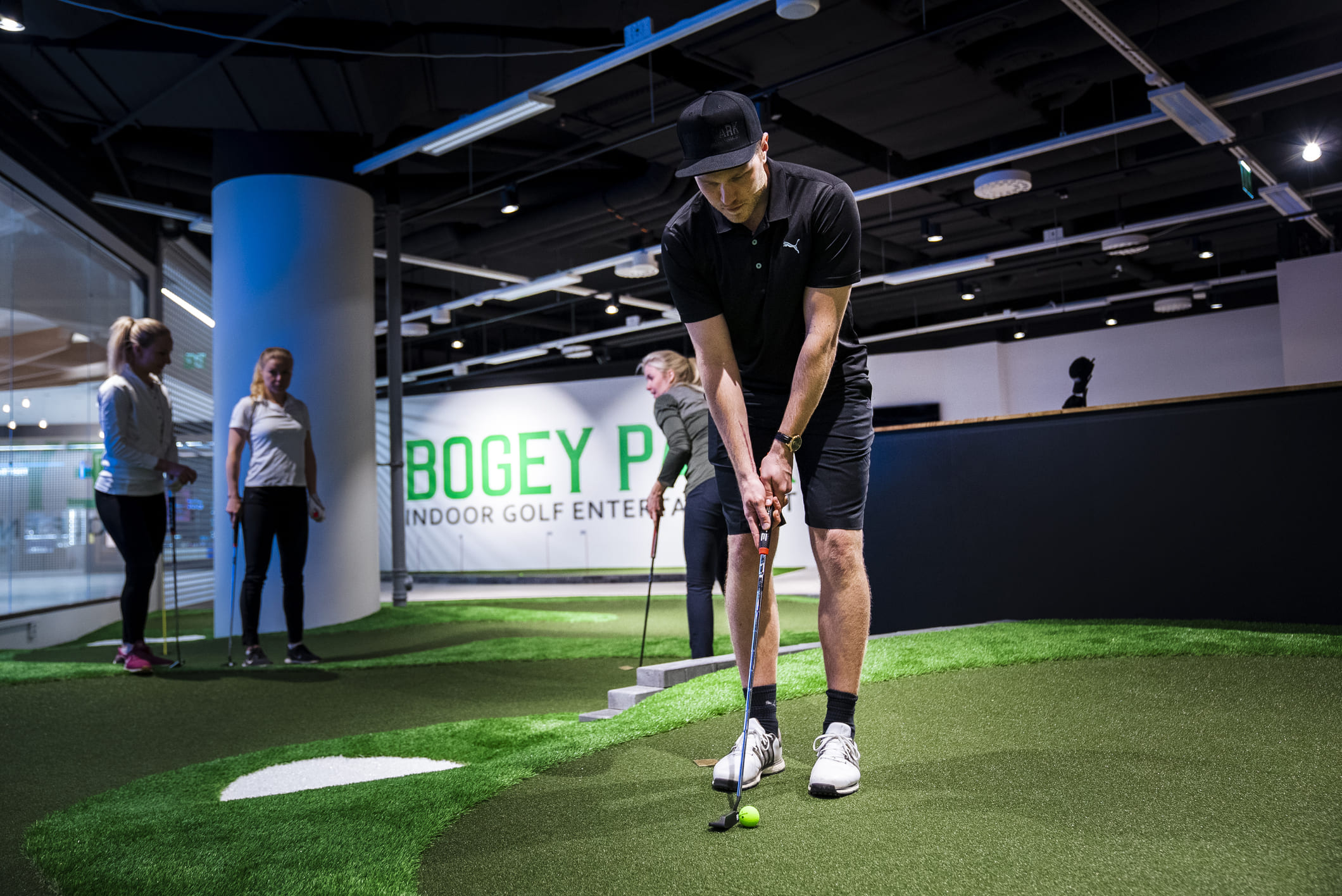 Nordic Turf rakensi Bogey parkin Espoon kauppakeskus Ainoaan - Nordic Turf